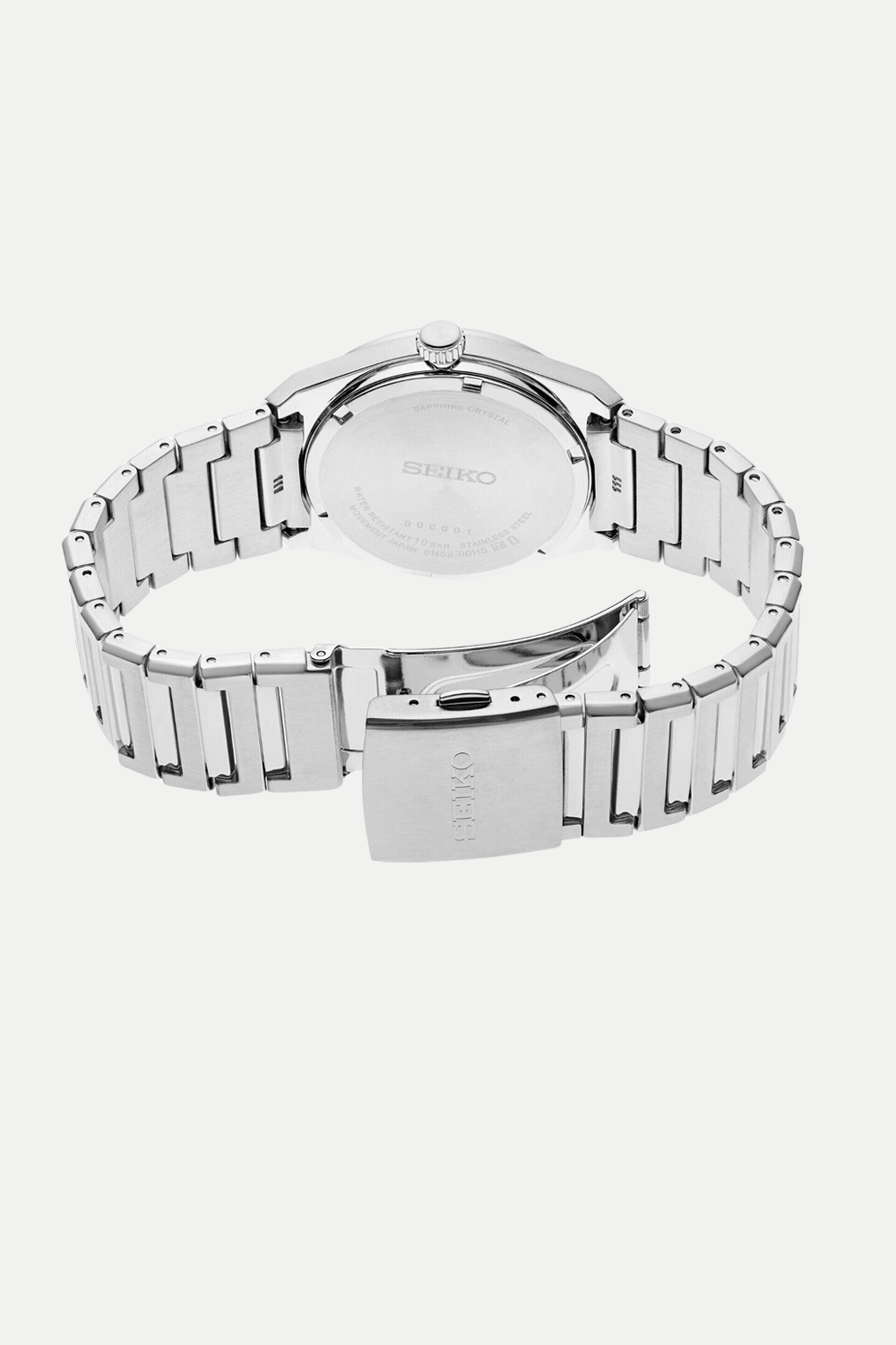 Seiko Essentials Blue Dial Date Quartz Stainless Steel SUR555